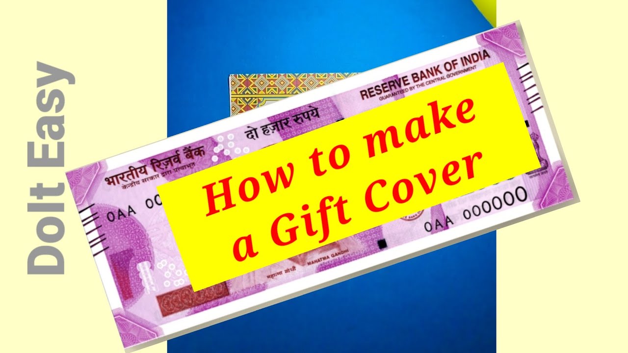 How to make paper gift cover, Paper Crafts | Daily Life | Recycling of ...