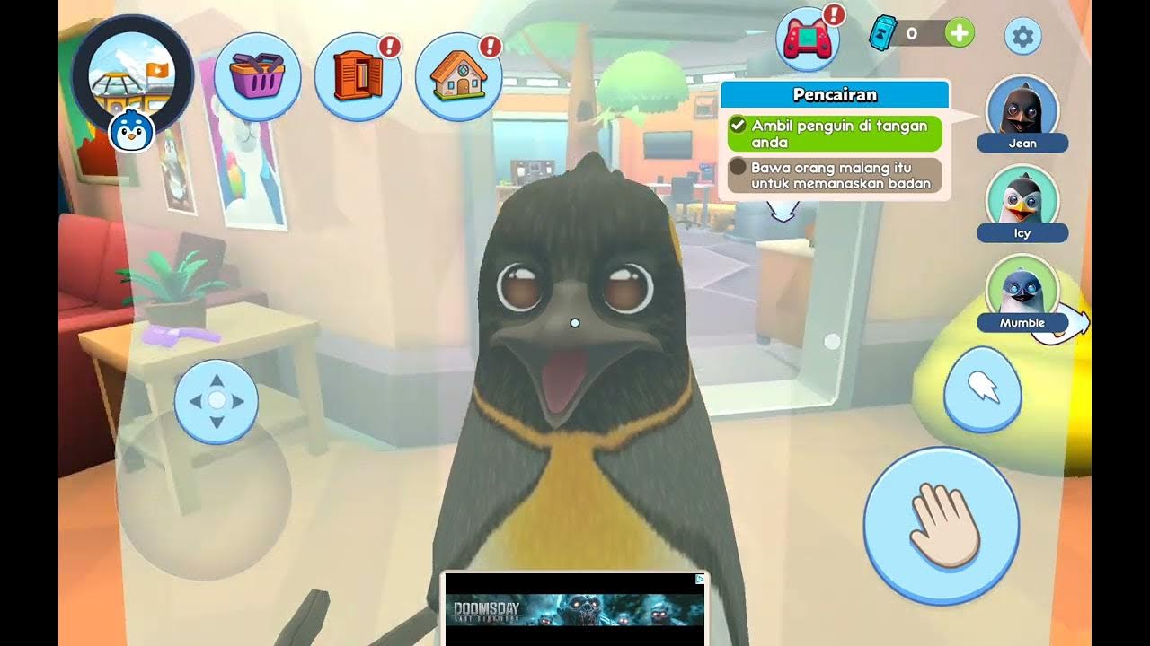adopsi peliharaan penguin!? | my pets penguin simulator | #part2 - YouTube