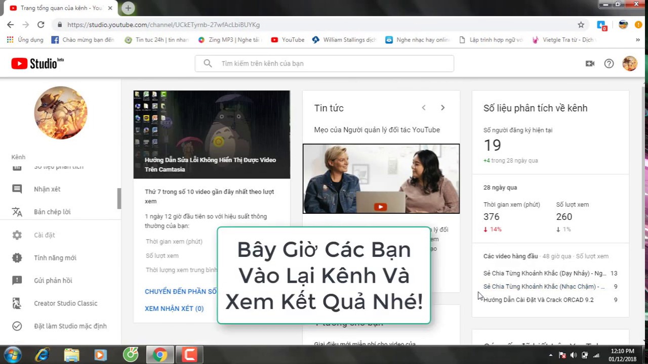 Hướng Dẫn Cài Đặt YouTube Creator Studio Classic - YouTube