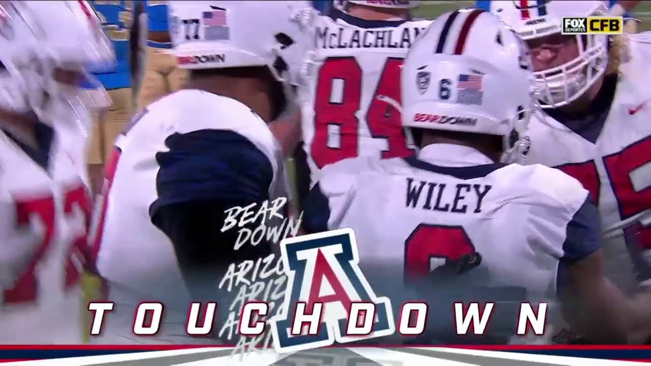 Touchdown Michael Wiley | Arizona 7-0 UCLA | Pac-12 | NCAA | CFB en FOX ...