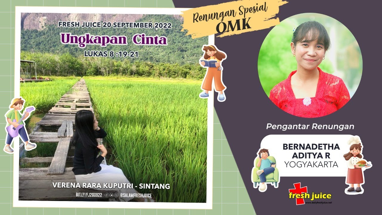 Ungkapan Cinta - FRESH JUICE OMK 20 SEPT 2022 - Verena Rara Kuputri ...