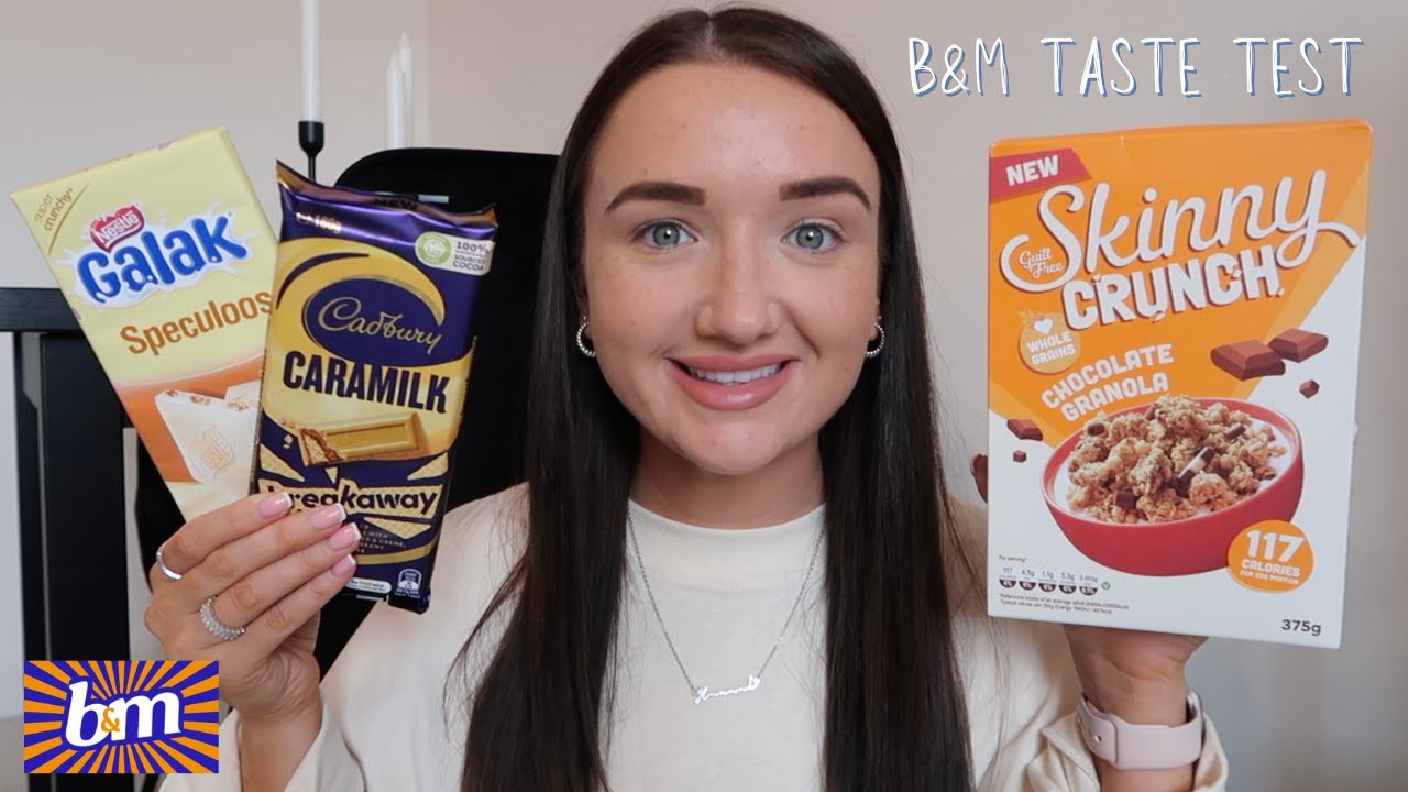 TASTE TESTING 'NEW IN' SNACKS FROM B&M | SO MUCH CHOCOLATE #24 - YouTube
