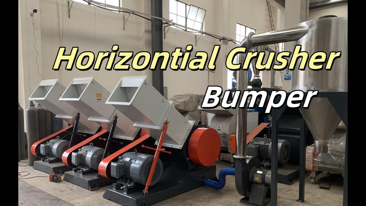 Bumper Crusher Plastic Crusher Easy Operation Horzonital Crusher Pipe ...