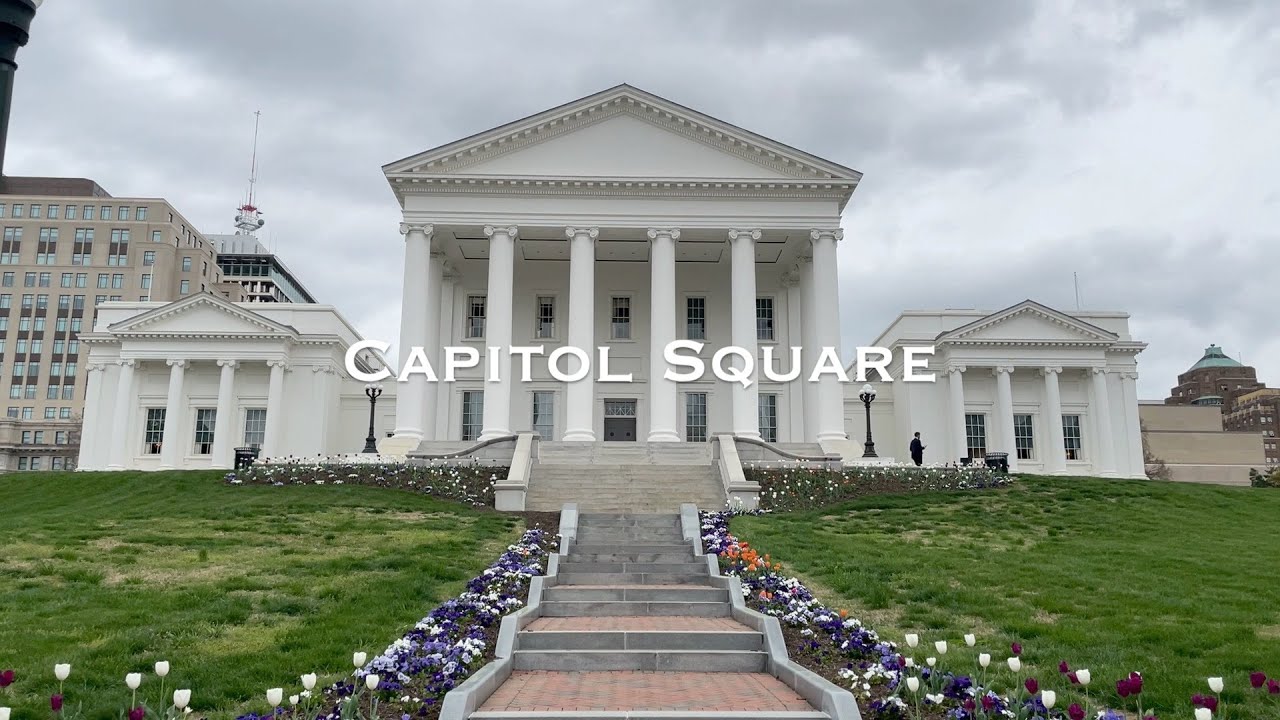 NARRATED WALK: Richmond, Virginia- Capitol Square ~ Downtown - YouTube