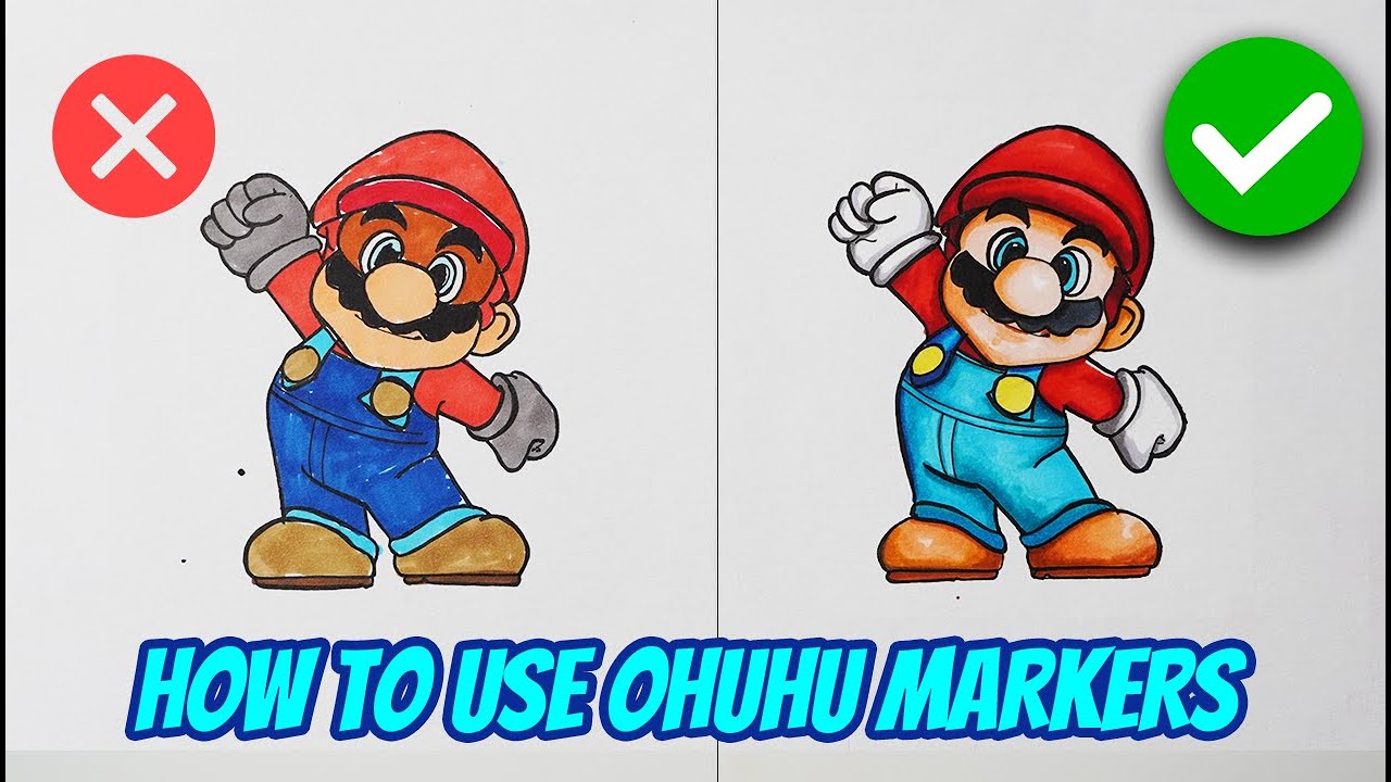 Do's and Don'ts of using Ohuhu Markers | Colour like @Vexx @GawxArt ...
