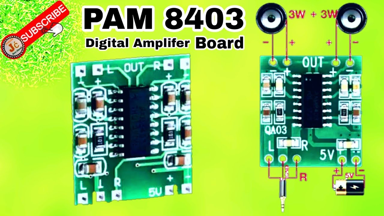 REVIEW MODUL AMPLIFIER MINI PAM 8403 || KIT AMPLIFIER MINI || MODUL PAM ...