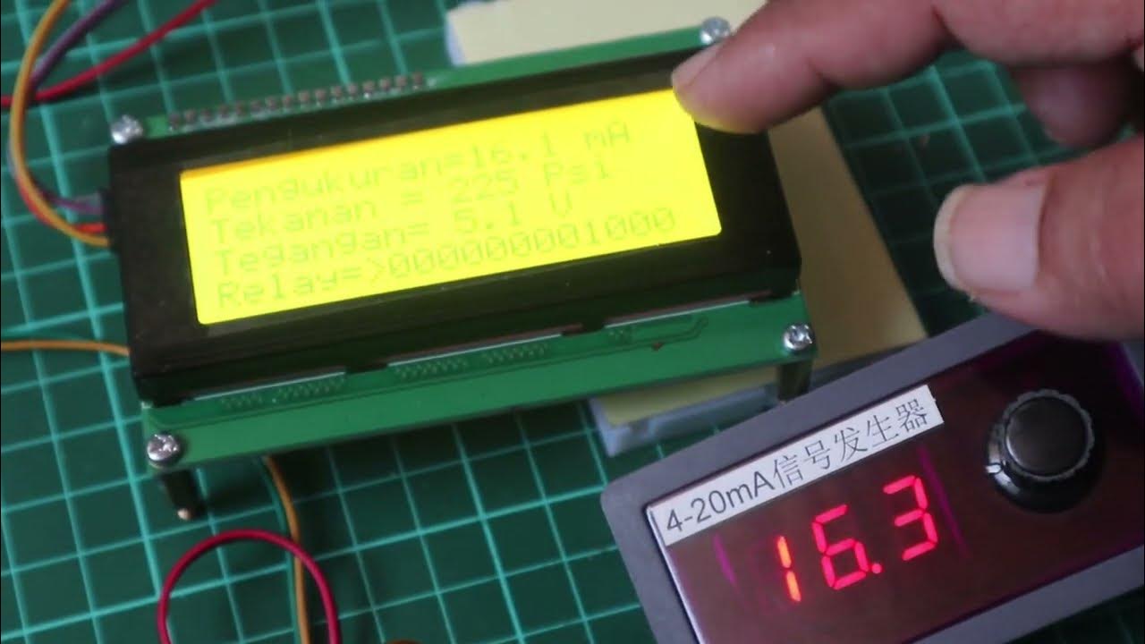 PROJECT #207: Kontrol dan Monitoring 4-20 mA Industrial dan tegangan ...