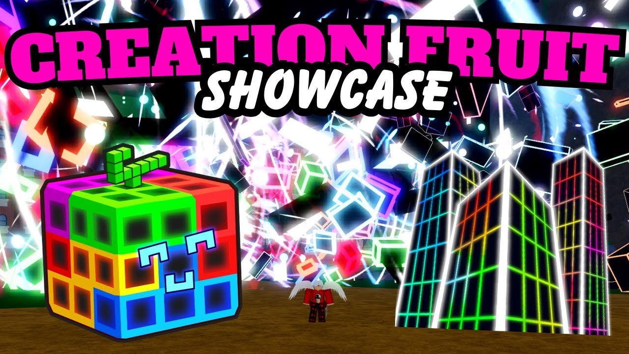 CREATION FRUIT SHOWCASE (Blox Fruits) - YouTube