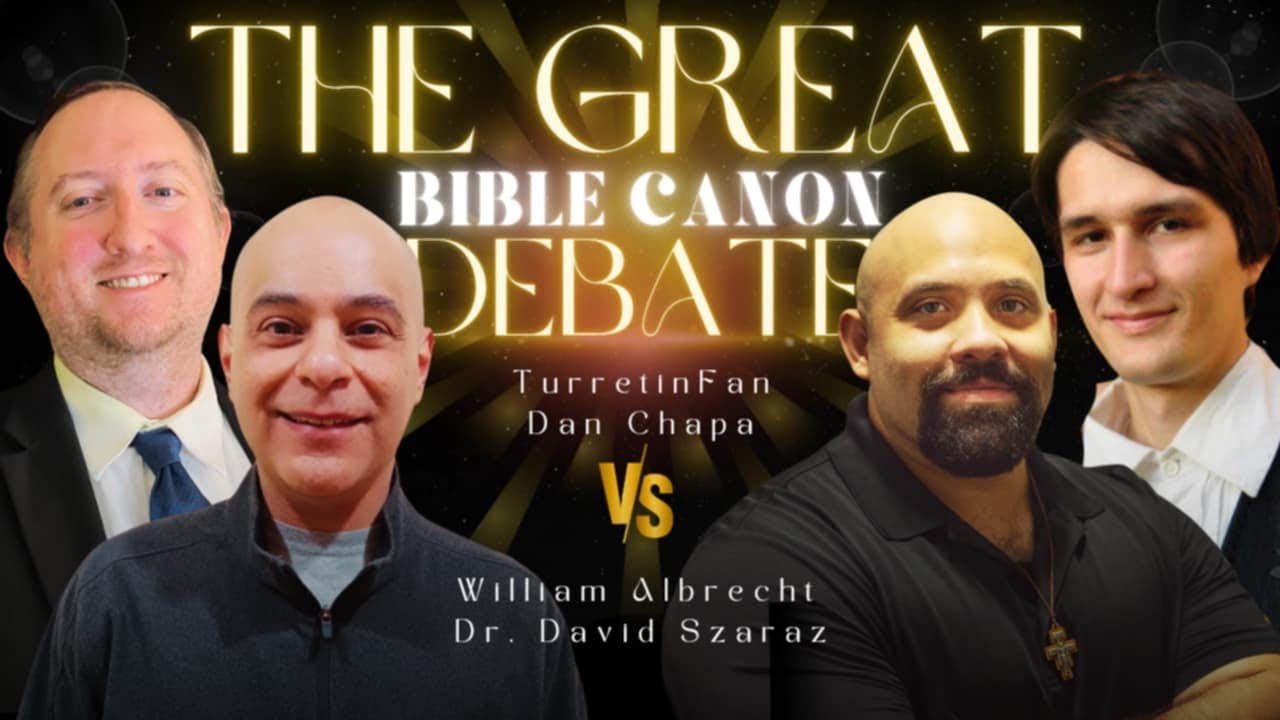 The GREAT Bible Canon Debate | TurretinFan & Dan Chapa VS. Dr. David ...