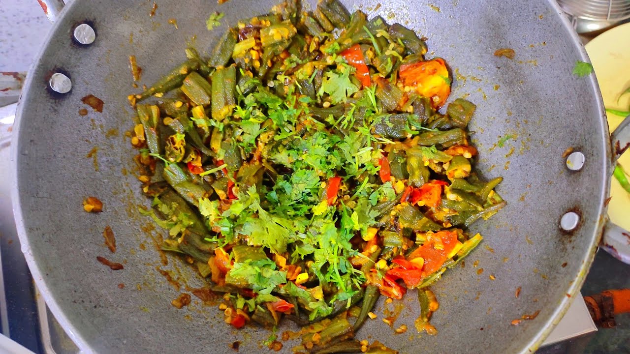 how to make lady finger recipe - YouTube