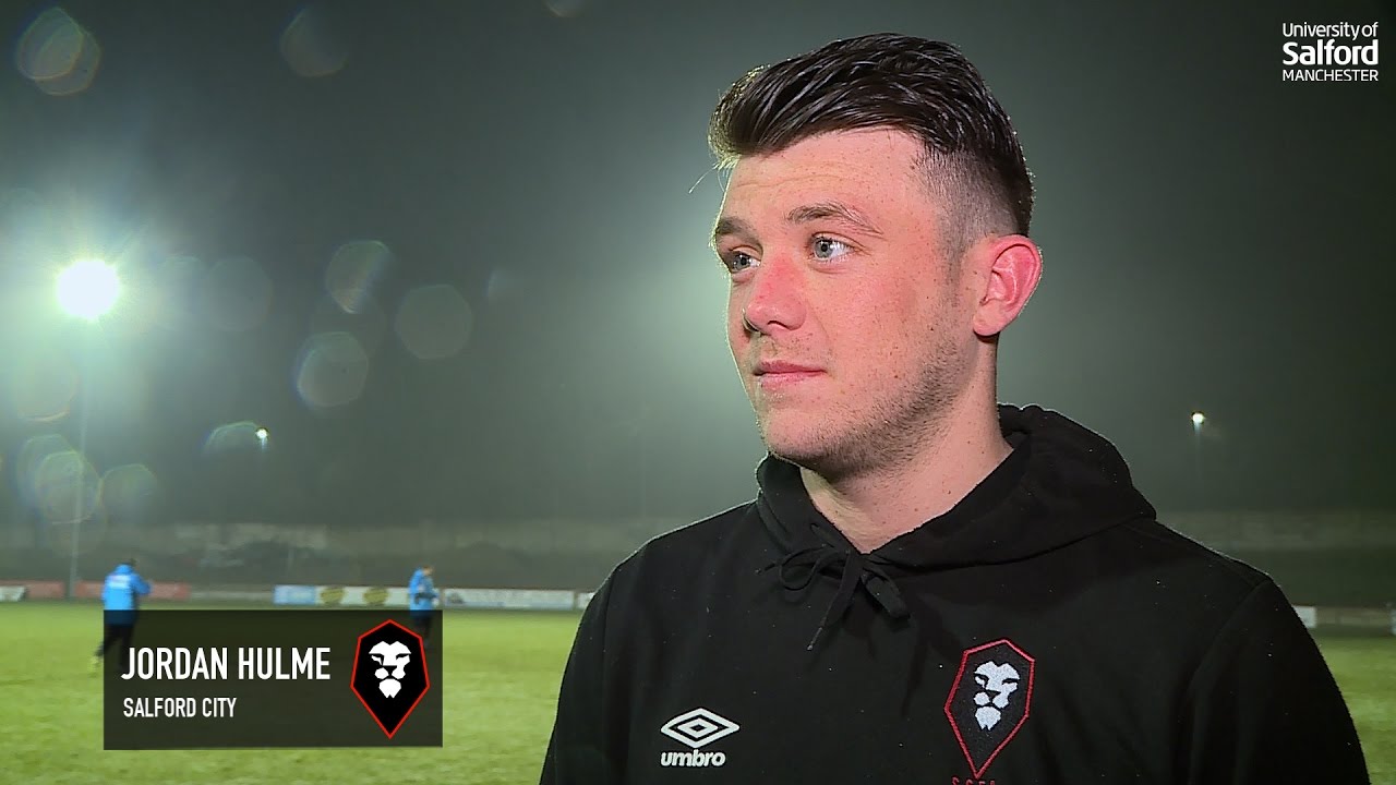 Salford City 3-0 Kidderminster Harriers - Jordan Hulme post-match ...