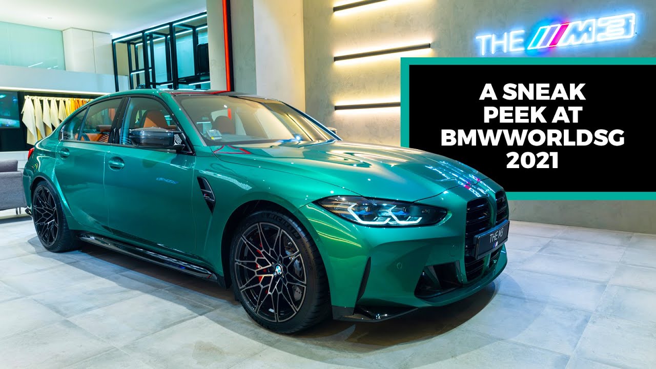 New BMW M3, M4, iX3, and 116i Singapore sneak peek @ BMW World SG 2021 ...