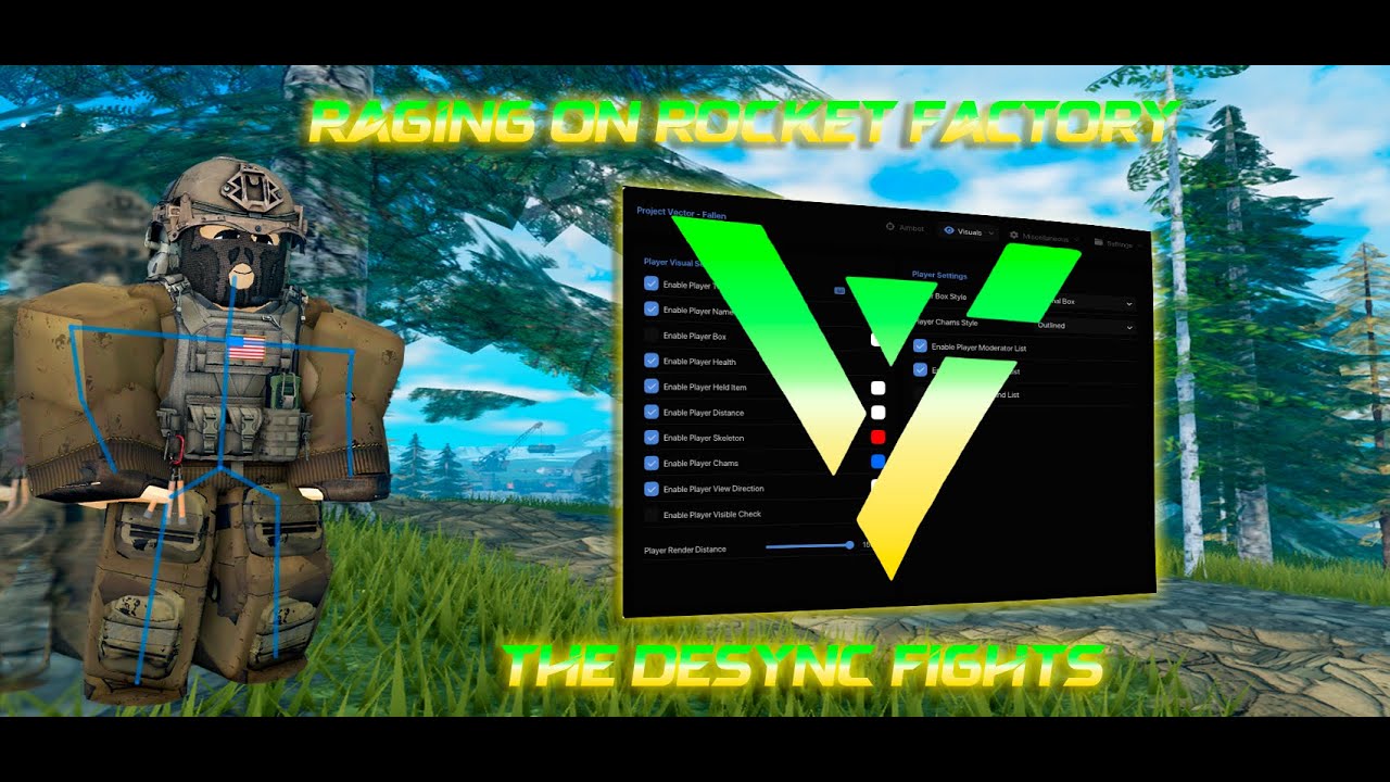 ROCKET FACTORY Vector Desync KINGS Met eachother | Fallen Survival ...