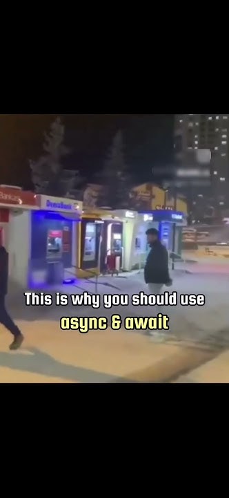 This Is Why You Should Use Async Await Youtube