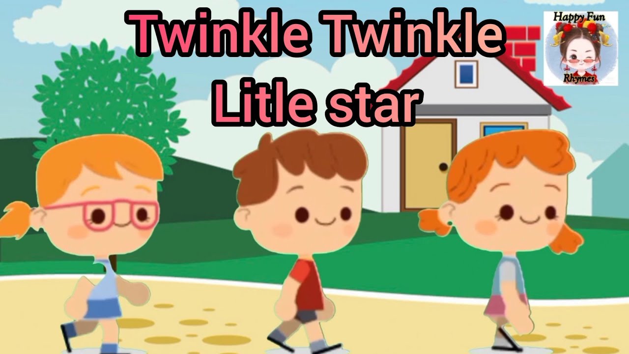 Twinkle Twinkle Little Star | Nursary Rhymes & Kids Songs | Happy Fun ...