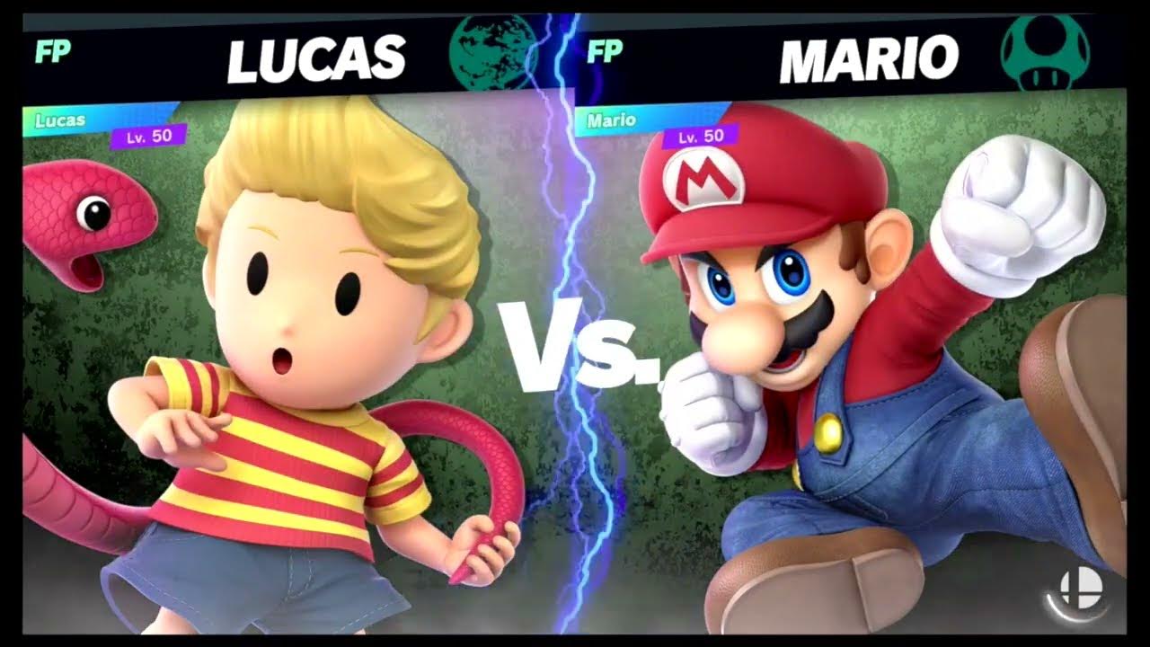 Super Smash Bros Ultimate Amiibo Fights – Lucas vs the World #1 Lucas vs Mario - YouTube