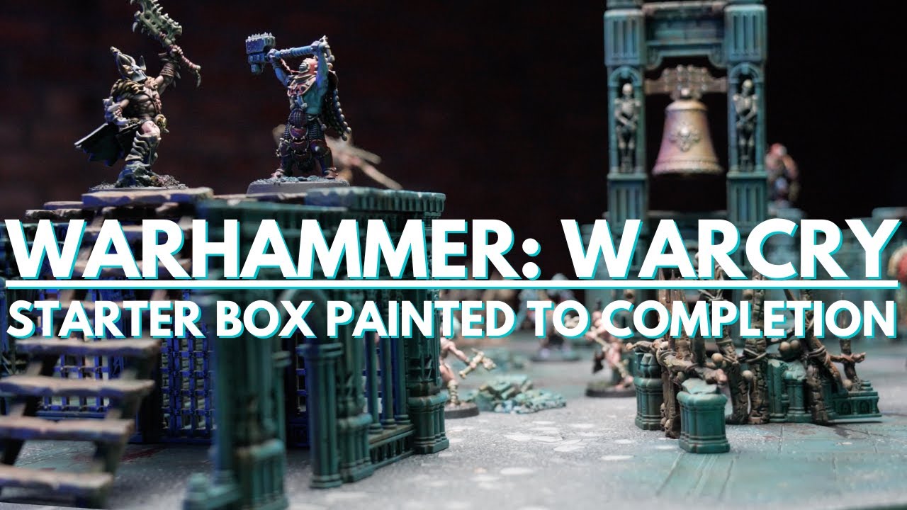 Warhammer Warcry: Starter Box Painted to Completion - YouTube