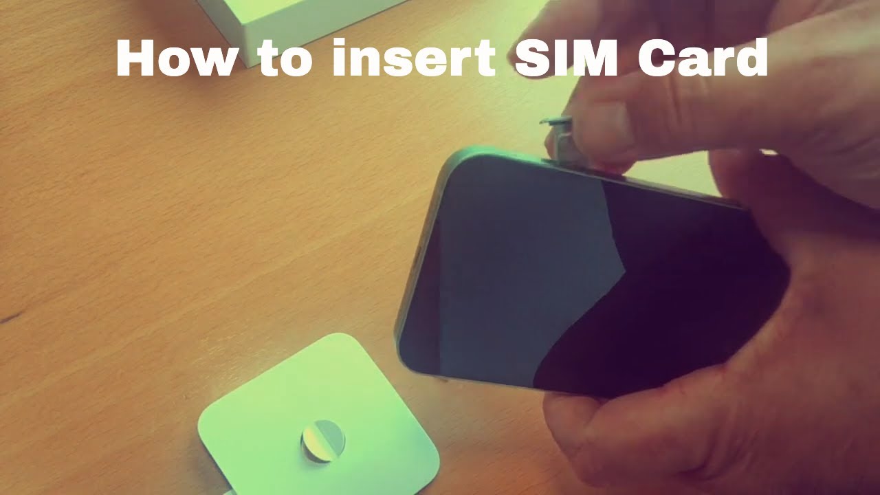 iPhone 12 - How to Insert/Remove SIM Card - YouTube