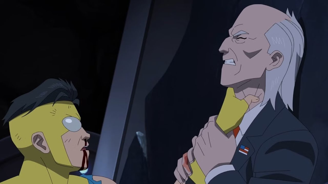 Mark Confronts Cecil - Epic Showdown | Invincible Season 3 Episode 2 ...