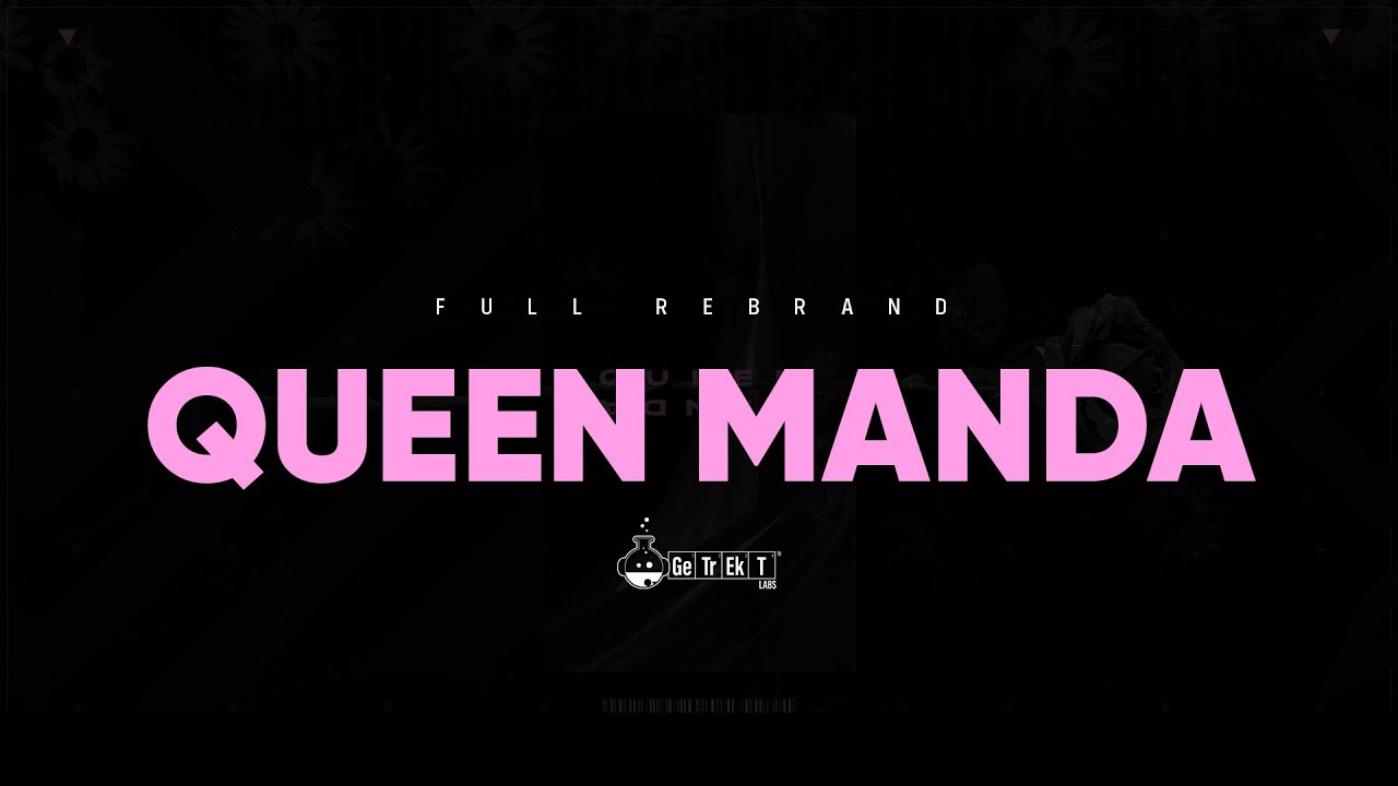 QueenManda - A look at her new stream overlays created by GETREKT Labs - YouTube