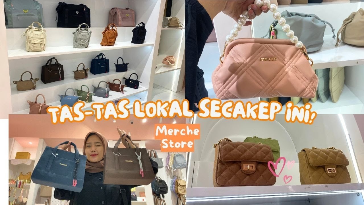 TOKO TAS LOKAL YANG CANTIK & BAGUS | MERCHE STORE!! - YouTube
