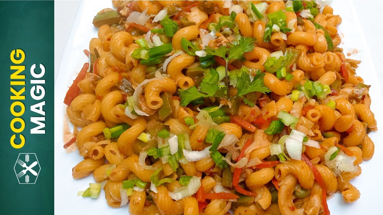 Spicy Vegetable Macaroni Recipe I Quick & Easy l Cooking Magic - YouTube