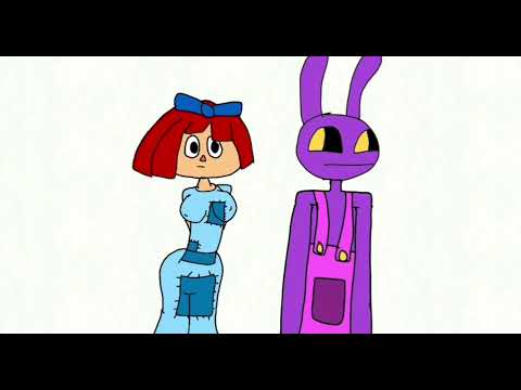 Jax y Ragatha Inspirado en @nutsVSguts #nutsvsguts y #digitalcircus