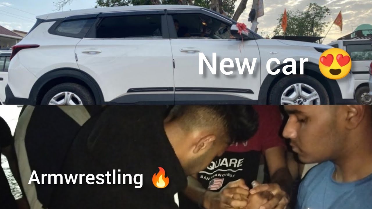 new car 😍 || armwrestling with state players 🔥 - YouTube