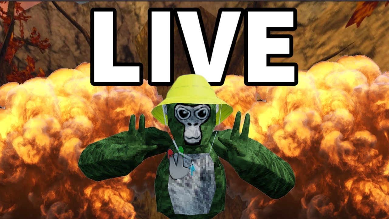 GORILLA TAG ON MY NEW PC!!! PLAYING WITH VIEWERS!!! - YouTube