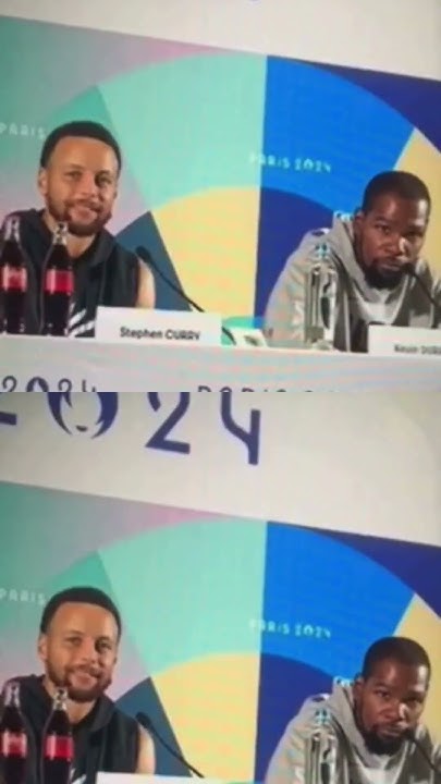 Steph Curry and Kevin Durant speak to reporters at 2024 Paris Olympics #parisolympics2024 - YouTube