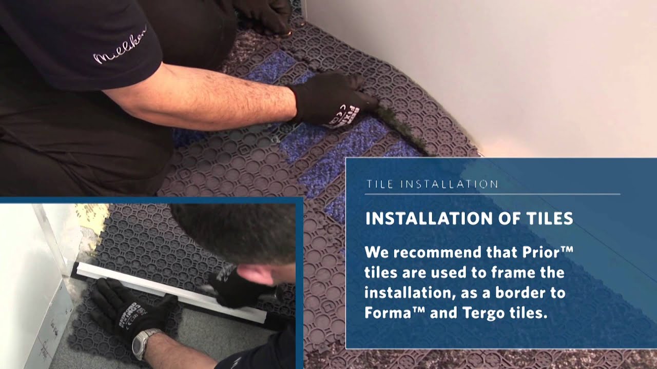 Milliken Obex Forma Installation Video - YouTube