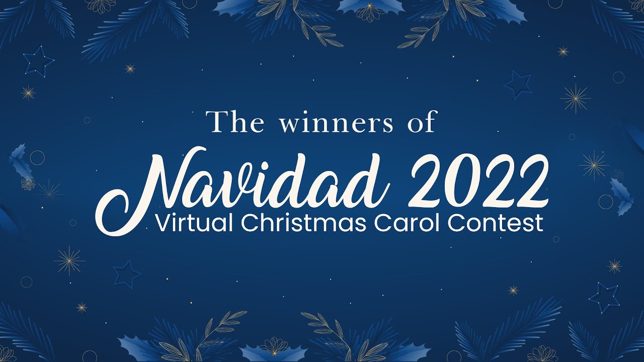 Winners Announcement | Navidad 2022 | Virtual Christmas Carol Contest ...