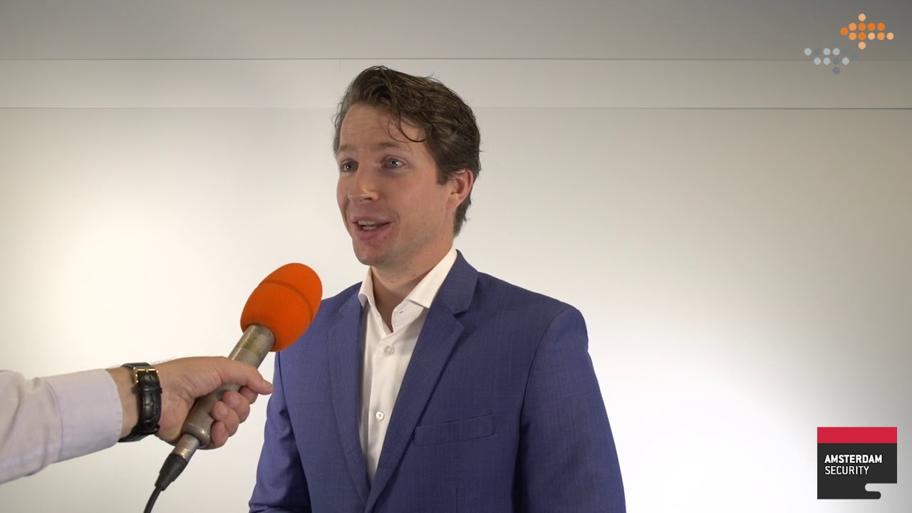 Julius Faber van Aras Security, deelnemer Amsterdam Security Expo - YouTube