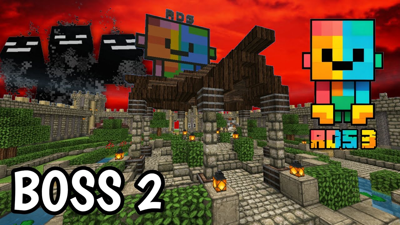 SAATNYA EVENT BOSS 2 EPIC RDS S3! MINECRAFT - YouTube