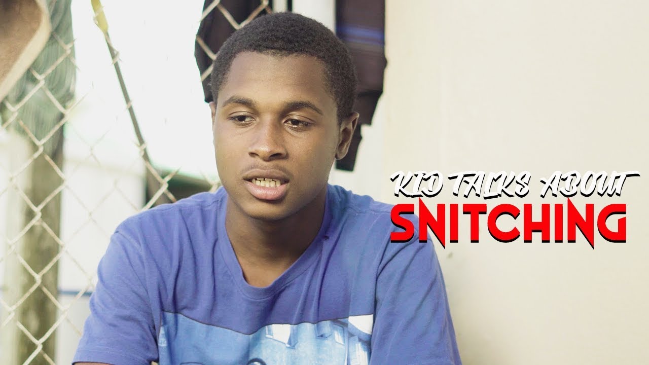 Kid Talks About Snitching - YouTube