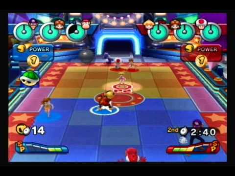 Mario Sports Mix Online: Dodgeball Game 01 - YouTube