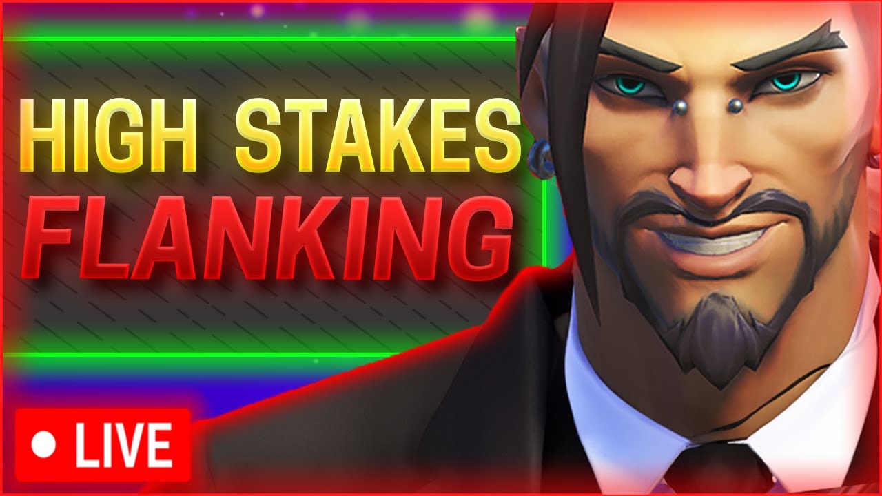 🔴LIVE🔴FLANKING HANZO | SHORT STREAM | 8000+ Hours of Hanzo | Overwatch ...