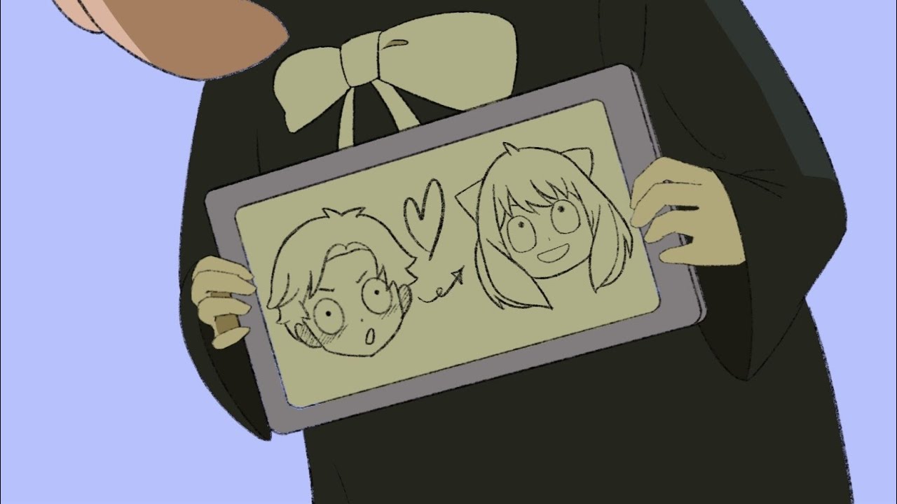 Anya Trying to Read Damian’s Mind | アーニャ Fan Animation - YouTube