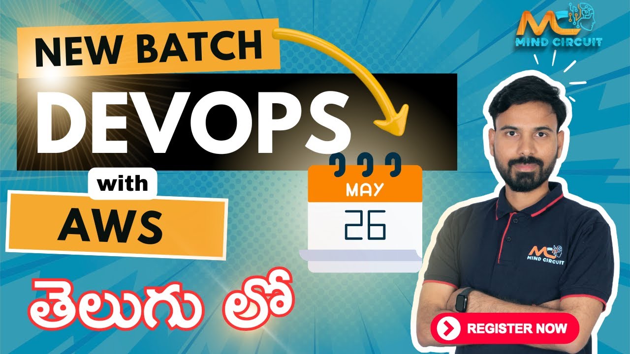 🔥New AWS DevOps / DevSecOps Batch Starting from 26th May 🗓️ | ఎవరు నేర్చుకోవచ్చు? 🤔 | #DevOps # ...