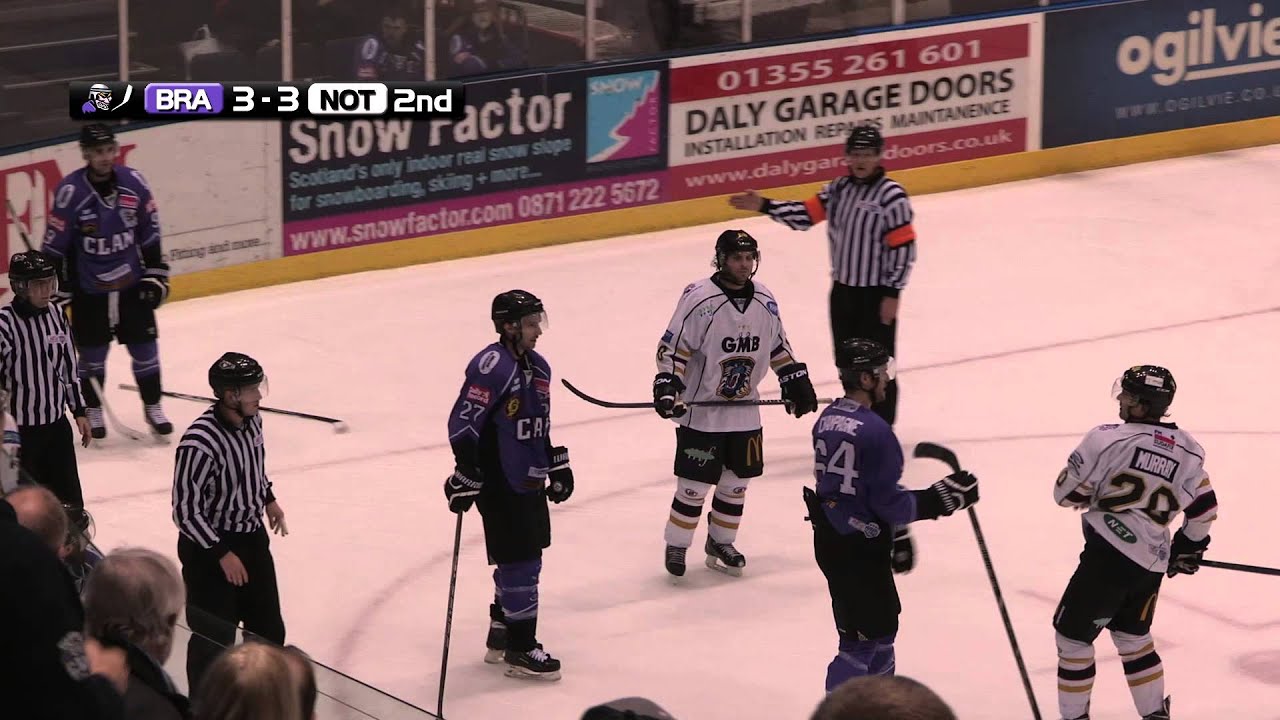 Braehead Clan vs Nottingham Panthers 06/12/13 - EIHL 2013/14 - YouTube