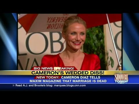 HLN: Cameron Diaz: Marriage is dead - YouTube