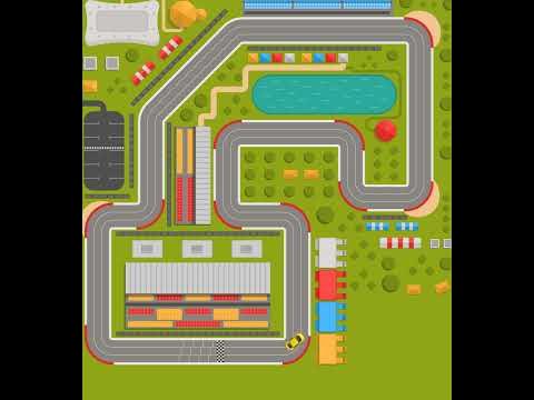 Race Track Animation | Motion Graphics - YouTube