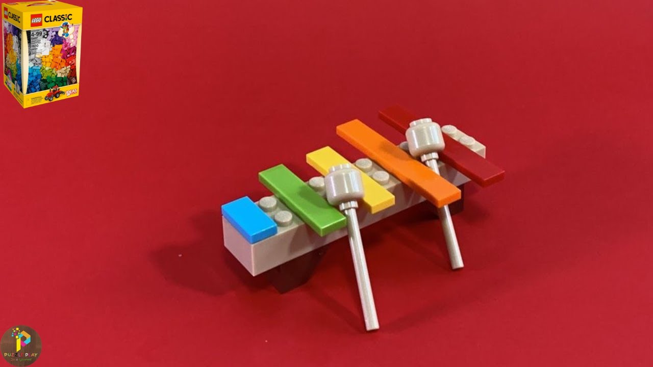 Lego Classic 10697 | Lego Xylophone Build - YouTube