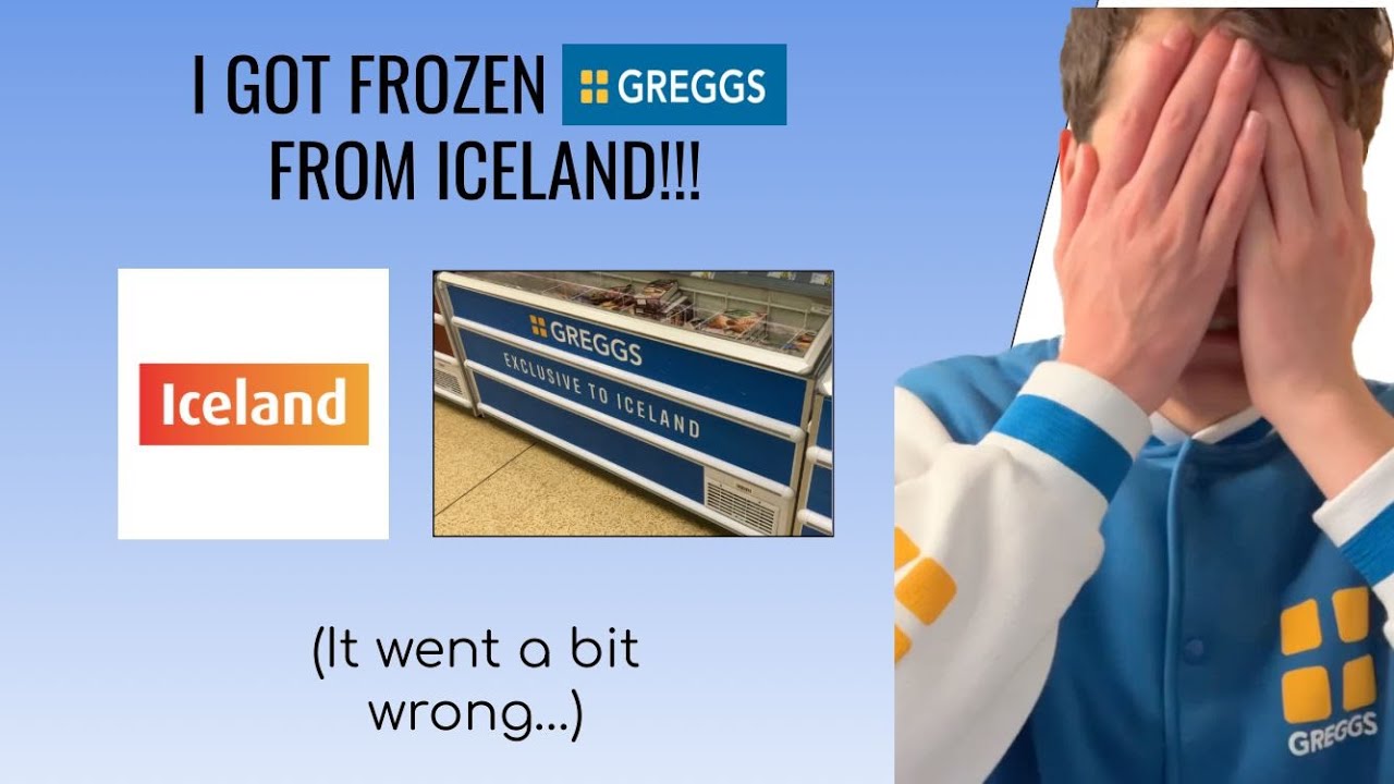 I got frozen Greggs from Iceland! - YouTube