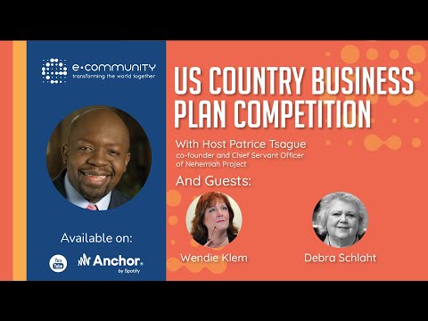 US Country Business Plan Competition with Debra Schlaht with Wendie Klem.