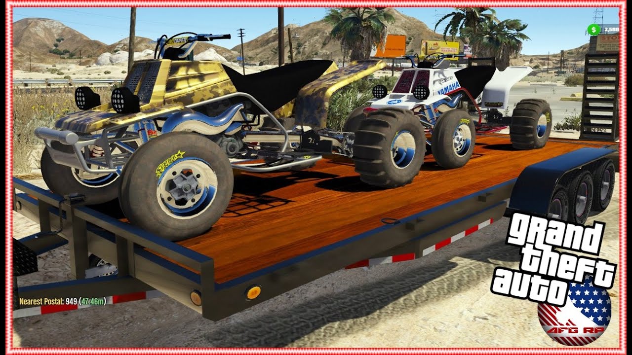GTA 5 ROLEPLAY - YAMAHA BANSHEE 350'S HILL CLIMBING - EP. 1030 - AFG ...