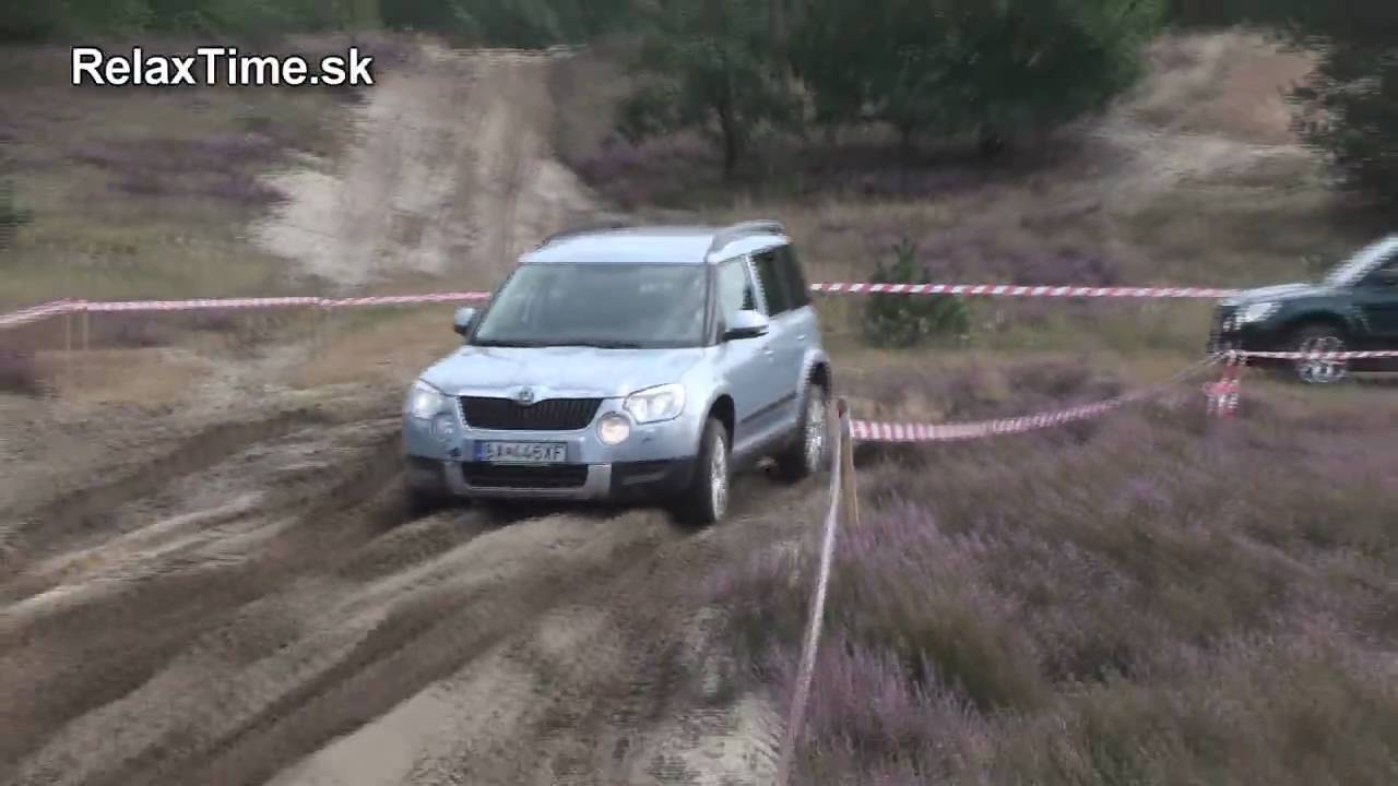 Skoda Yeti 4X4 off-road test - test SONY HDR105E - YouTube