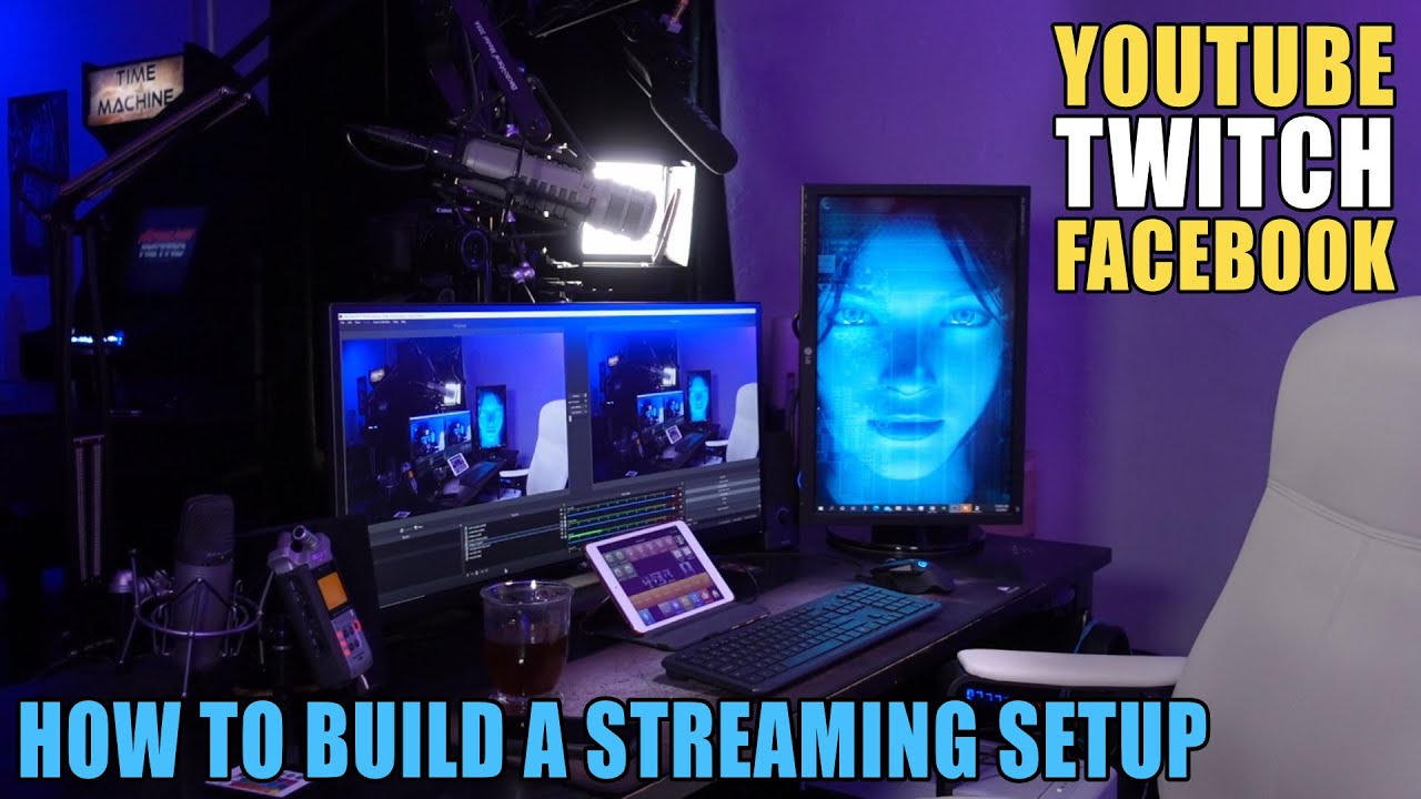 How To Build A Streaming Setup For Youtube Twitch Facebook - YouTube