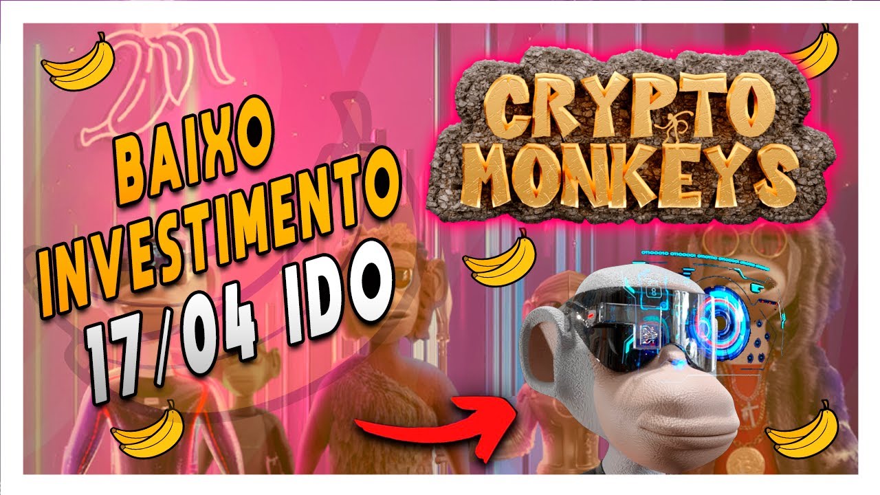 CRYPTO MONKEYS - NOVO SITE COM IDO E LANCAMENTO CHEGANDO [SAIBA TUDO] - YouTube