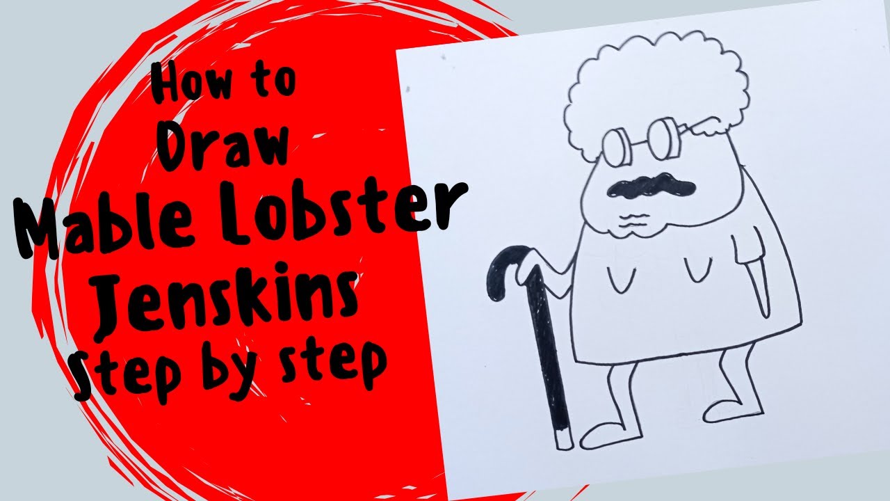 How to draw Mable Lobster Jenskins / SpongeBob SquarePants - YouTube